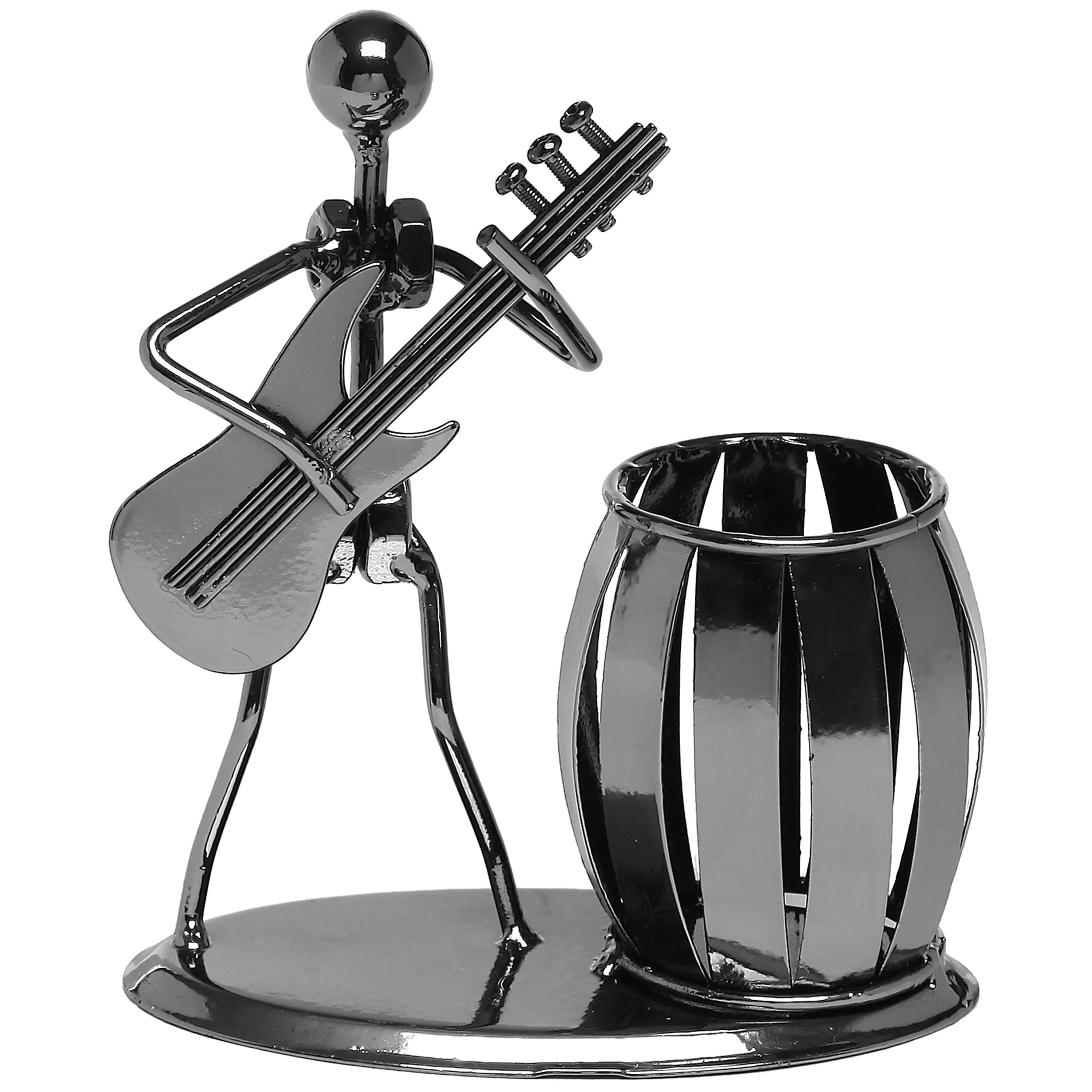 Winston Porter Jentina Tabletop Mini Guitar Rocker Statue Figurine ...