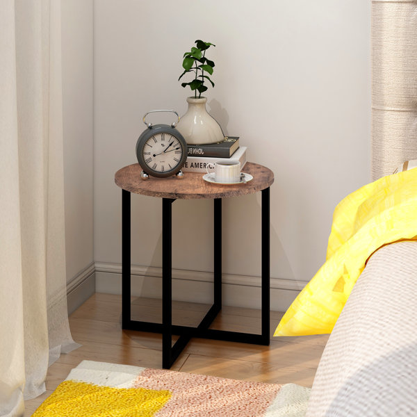 Trent Austin Design® Nowlin 18.5'' Tall Cross Legs End Table & Reviews ...