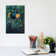 Latitude Vive Peacock Take Off by - Wrapped Canvas | Wayfair.co.uk