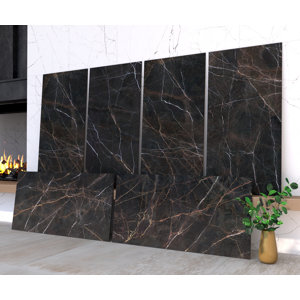 Mirrella 24" x 47" Porcelain Wall & Floor Tile | Wayfair