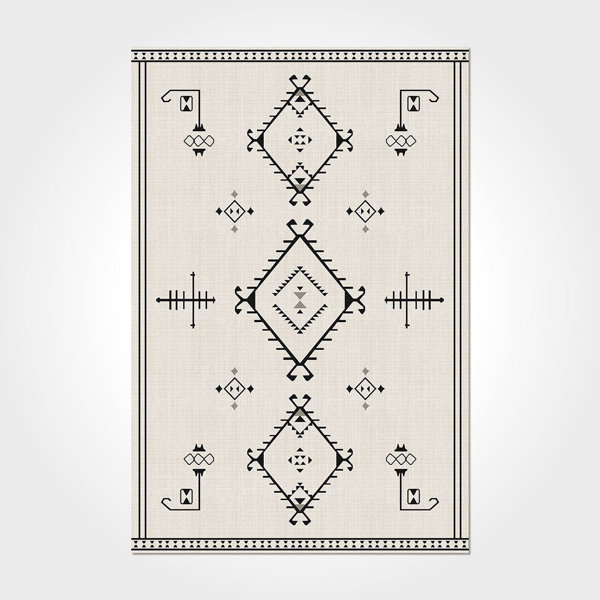 Union Rustic Runner Dayjon Moroccan Machine Woven Cotton Area Rug in ...