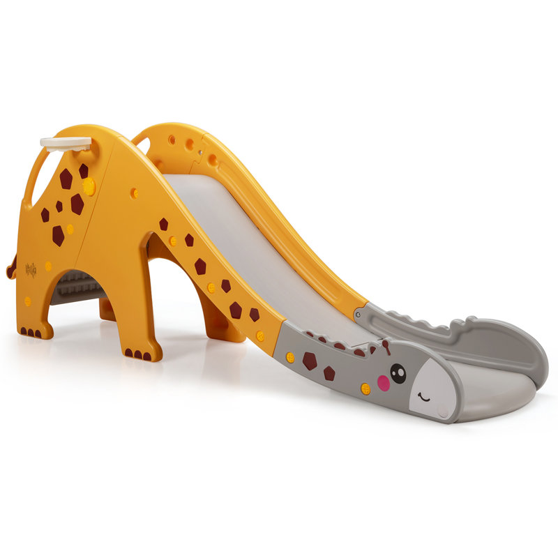 Gymax Kids Slide with Basketball Hoop Slide & Reviews | Wayfair