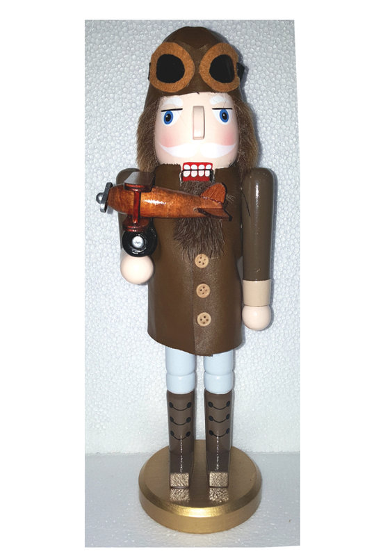 The Holiday Aisle® Aviator Nutcracker & Reviews | Wayfair