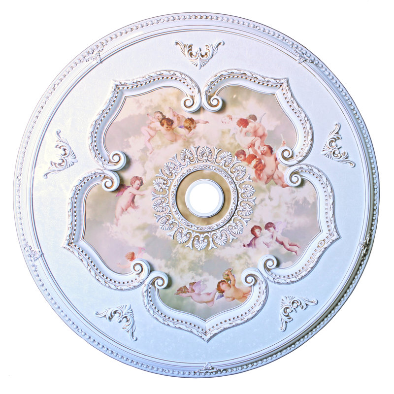 Artistry Lighting Angel Round Ceiling Medallion | Wayfair