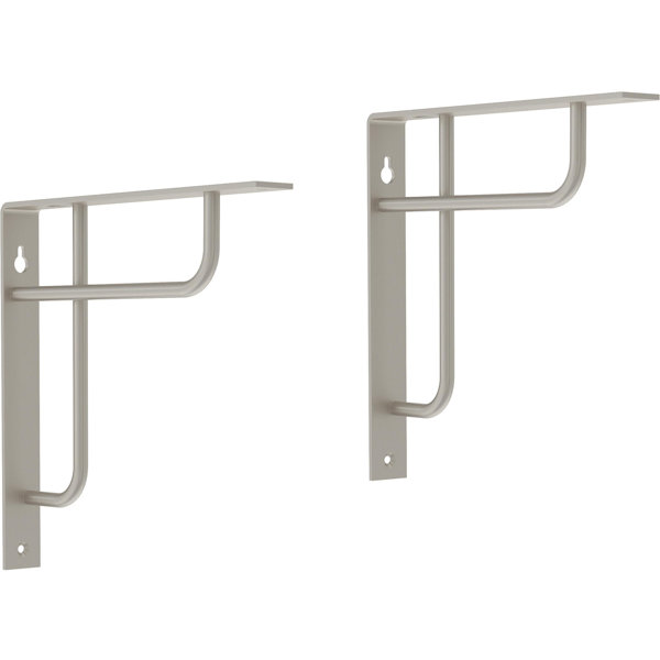Polished-brass-shelf-brackets | Wayfair