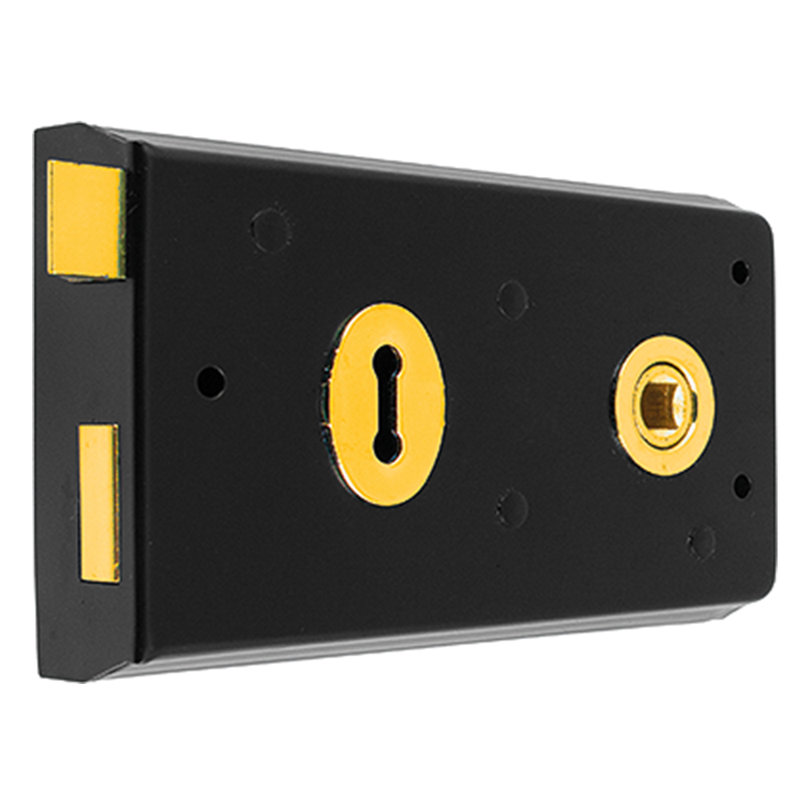 HOPPE Black Rim Lock | Wayfair.co.uk