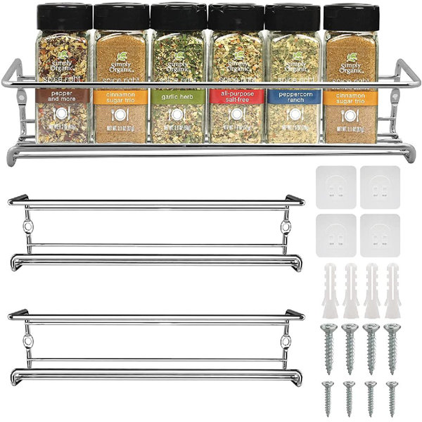 Prep & Savour 5 Jar Spice Rack | Wayfair