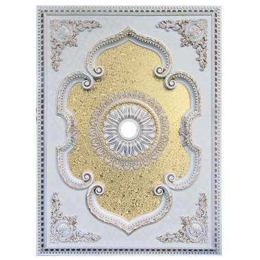 Artistry Lighting Rectangle Ceiling Medallion | Wayfair