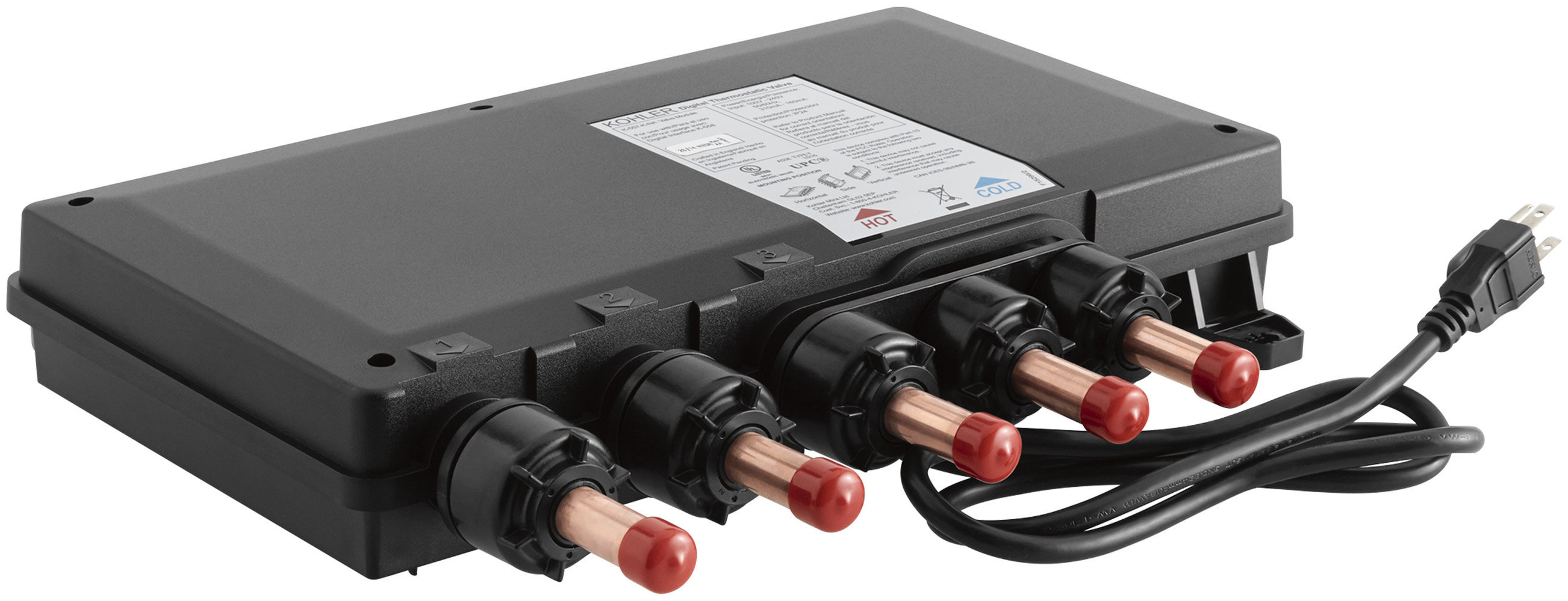 Kohler DTV Prompt Digital Three-Port Thermostatic Valve | Wayfair