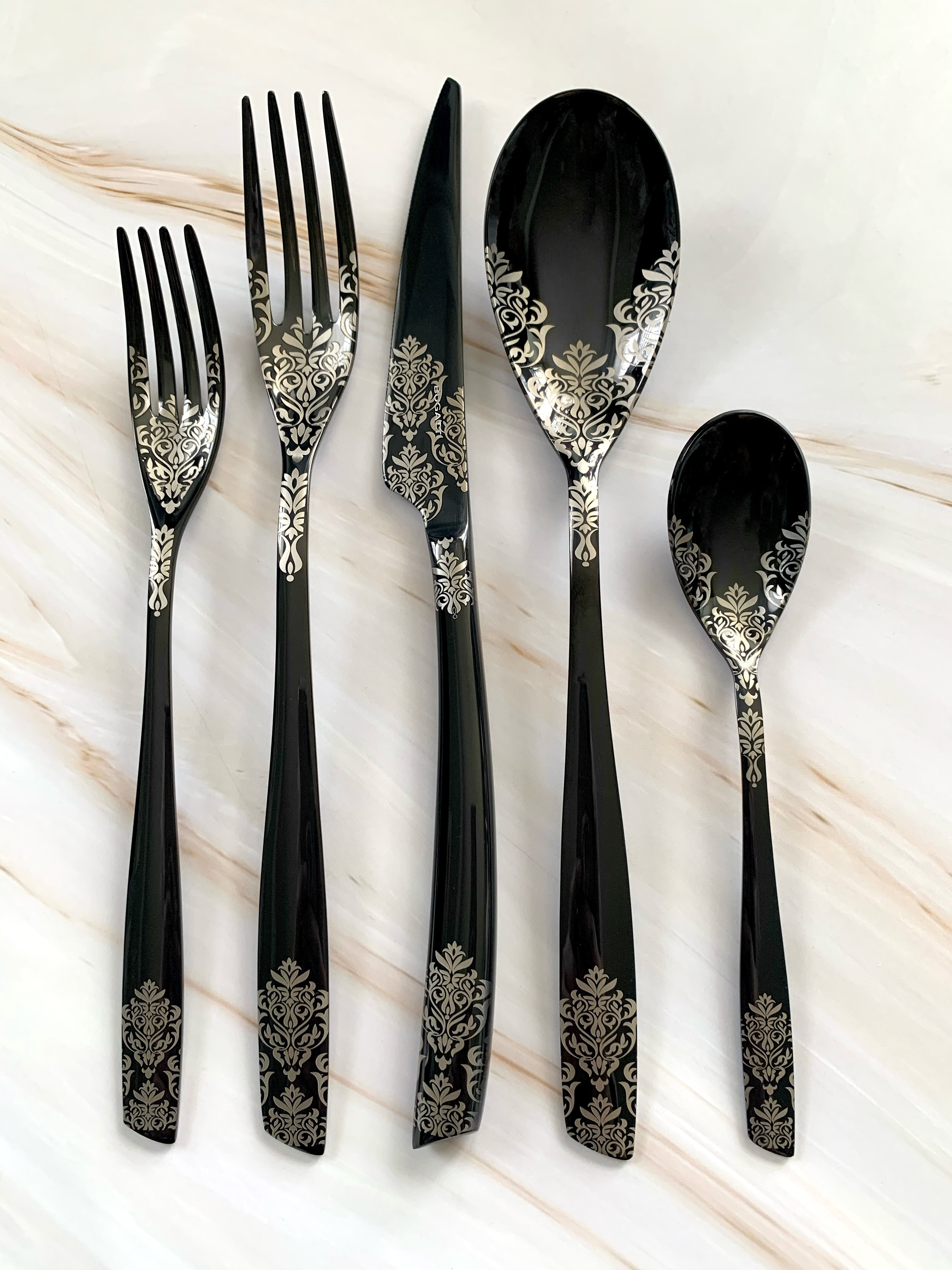 Bugatti Italy Stainless Steel Flatware - Set of 5 | Wayfair