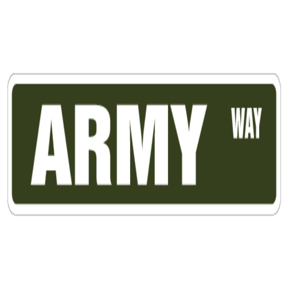 SignMission ARMY Street Sign | Wayfair
