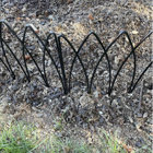 thealyn Decorative Metal Garden Fence 18" x 18" & Reviews | Wayfair