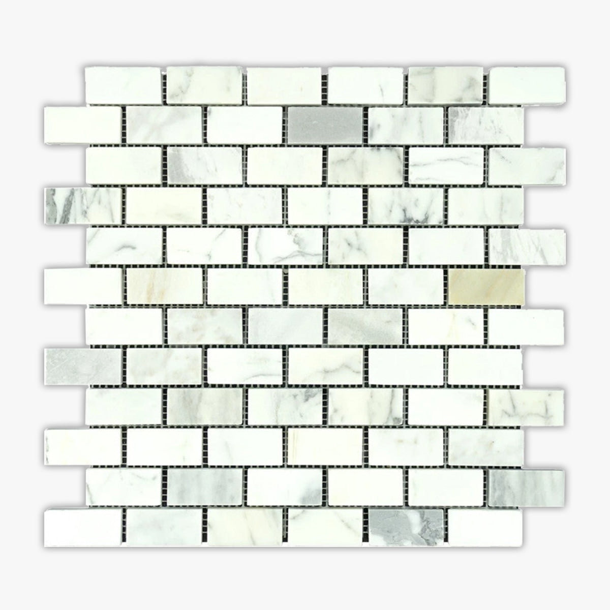 Calacatta Tile 12" x 12" Marble Mosaic Wall & Floor Tile | Wayfair