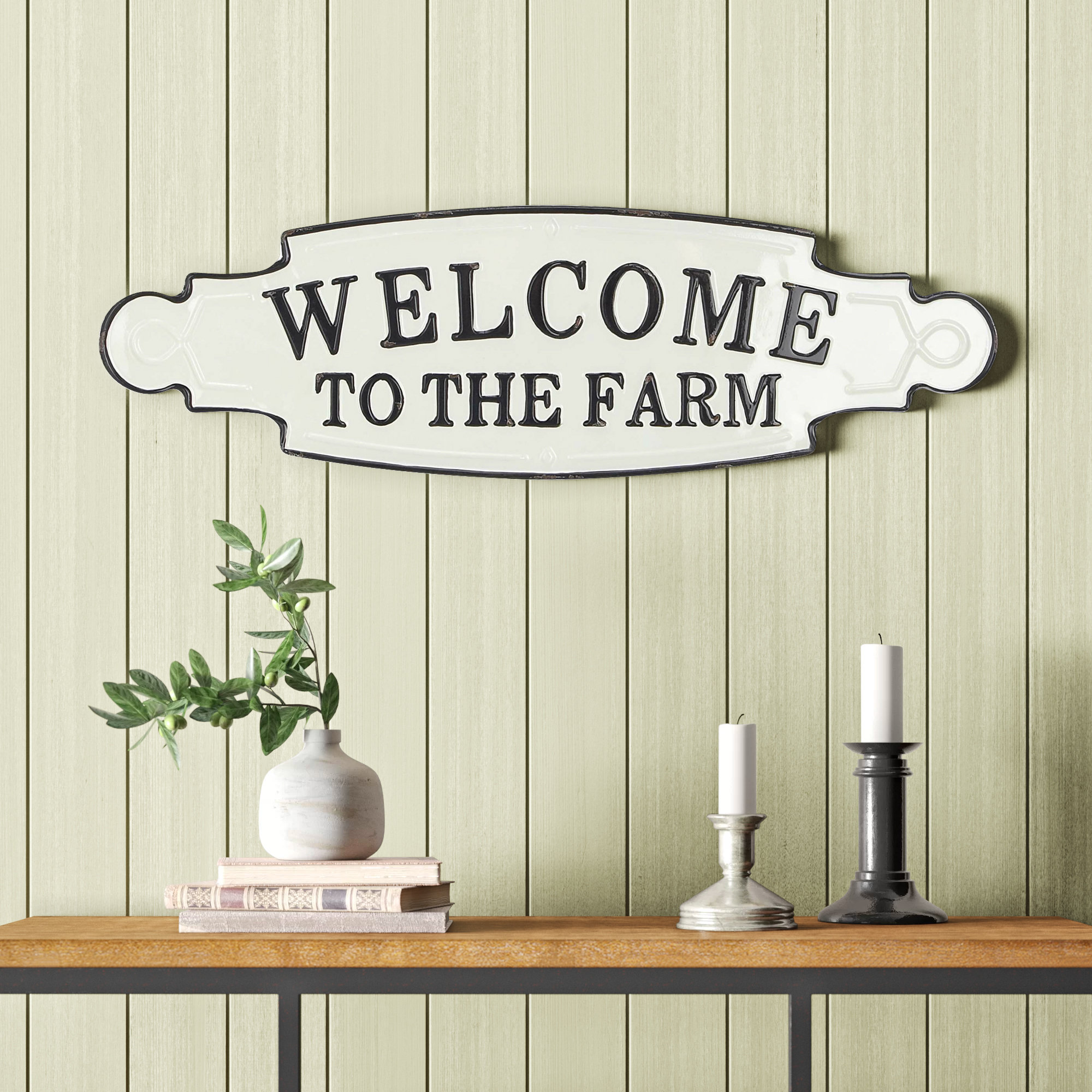 August Grove® Farmhouse Welcome to the Farm Wall Decor & Reviews | Wayfair