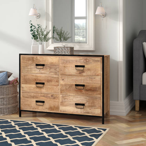 Union Rustic Benjamin Petite 2 Door Solid + Manufactured Wood Wardrobe ...