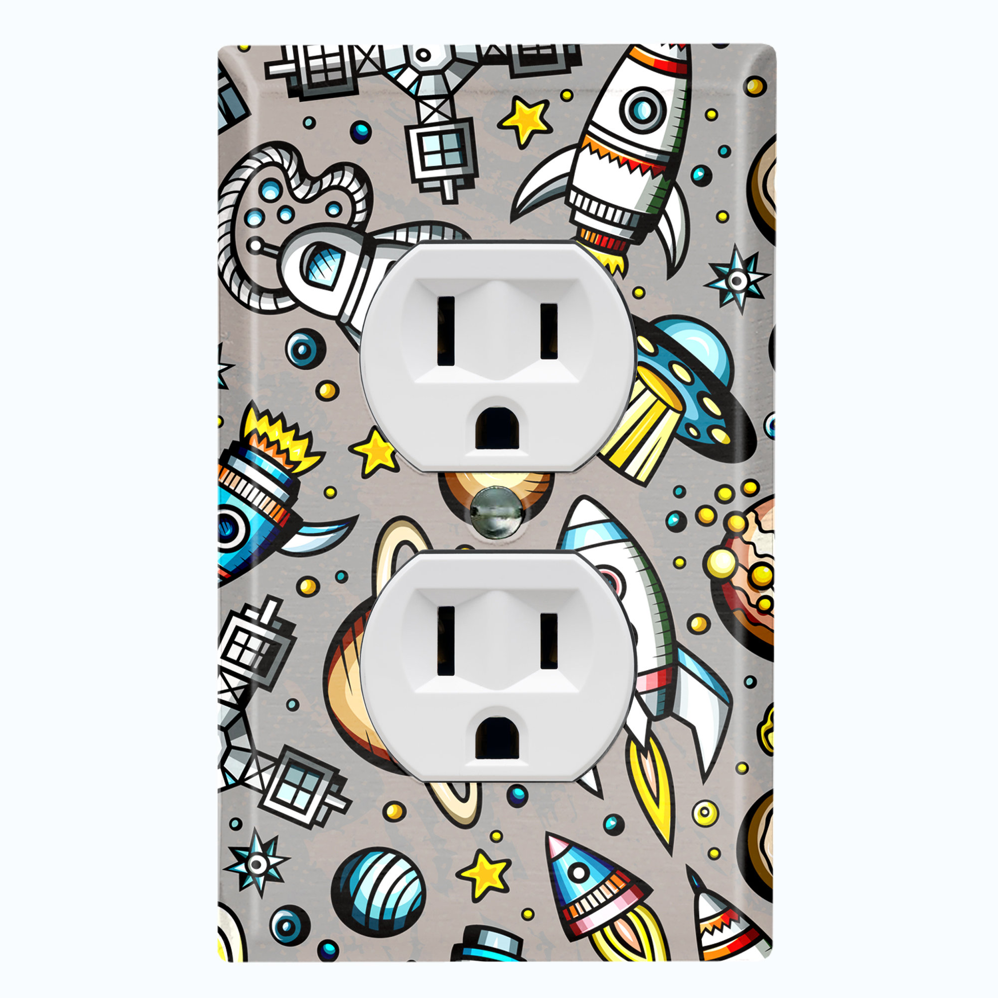 WorldAcc 1-Gang Duplex Outlet | Wayfair