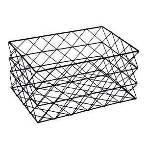 Brayden Studio® Geo Storage Wire 3 Piece Basket Set | Wayfair
