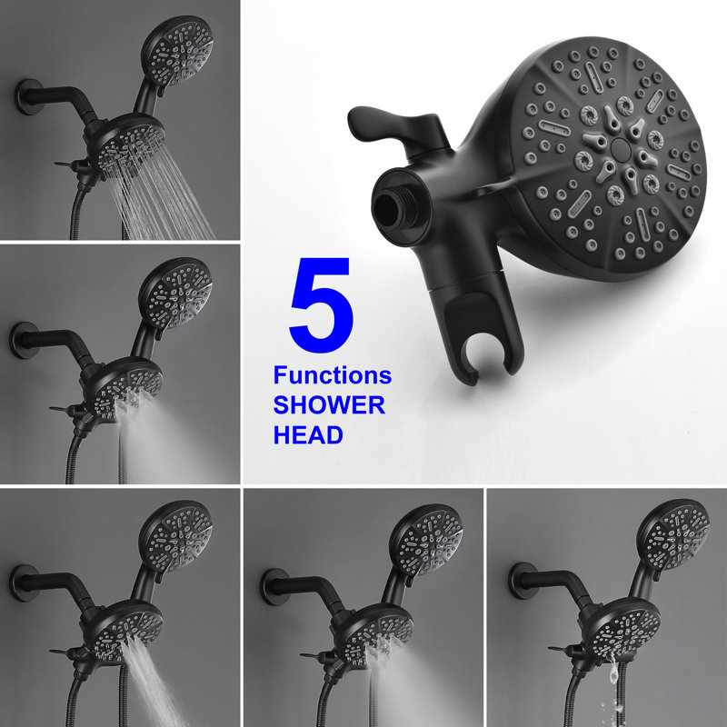 KIKO HOME Multi Function Dual Shower Head | Wayfair