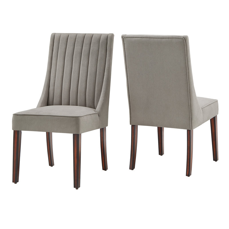 Lark Manor Aleysia Upholstered Channel Back Dining Side Chair & Reviews ...