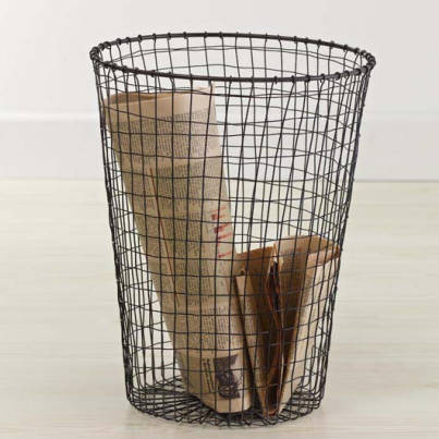 Rebrilliant Ivanka Slanted Ladder Wire Basket & Reviews | Wayfair