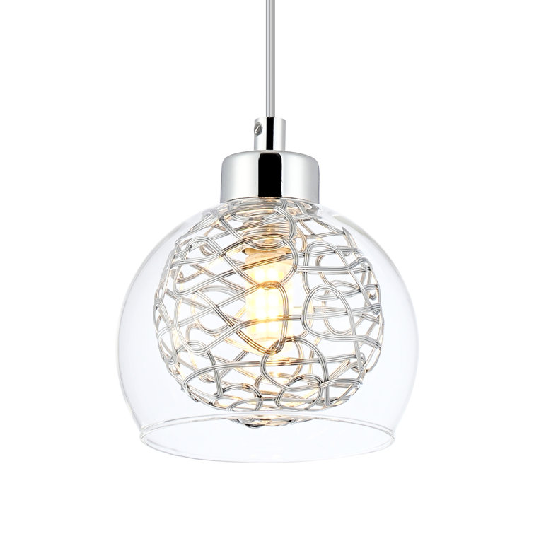 Metro Lane Anahlia 1-Light Single Bulb Pendant | Wayfair.co.uk