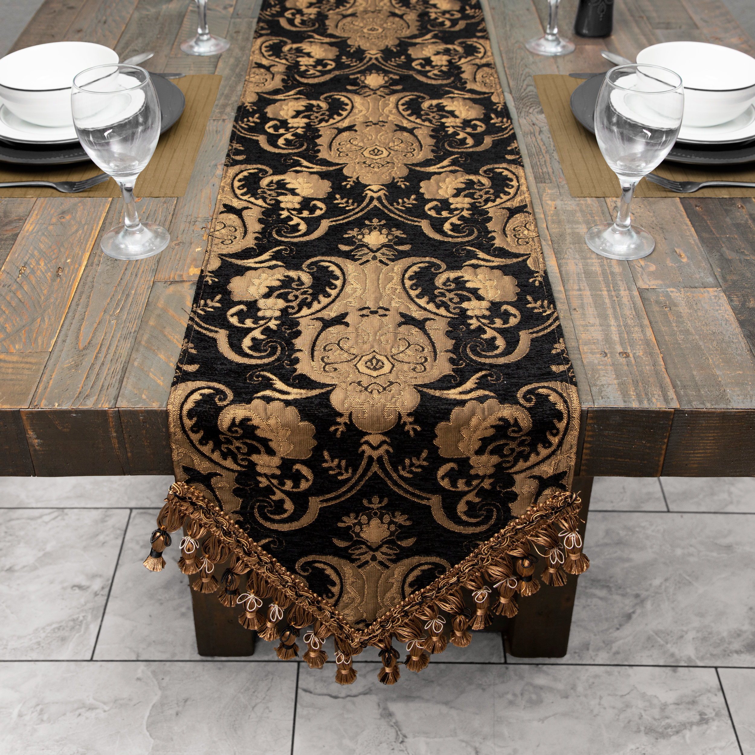 Astoria Grand Elva Rectangular Table Runner & Reviews | Wayfair