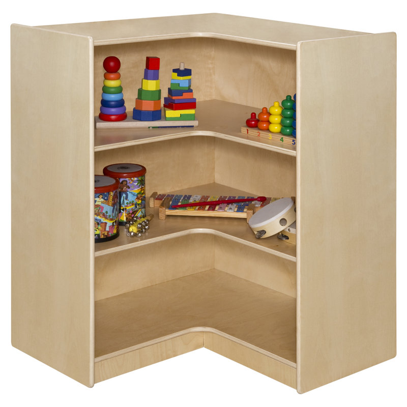 Wood Designs Corner Shelving Unit | Wayfair