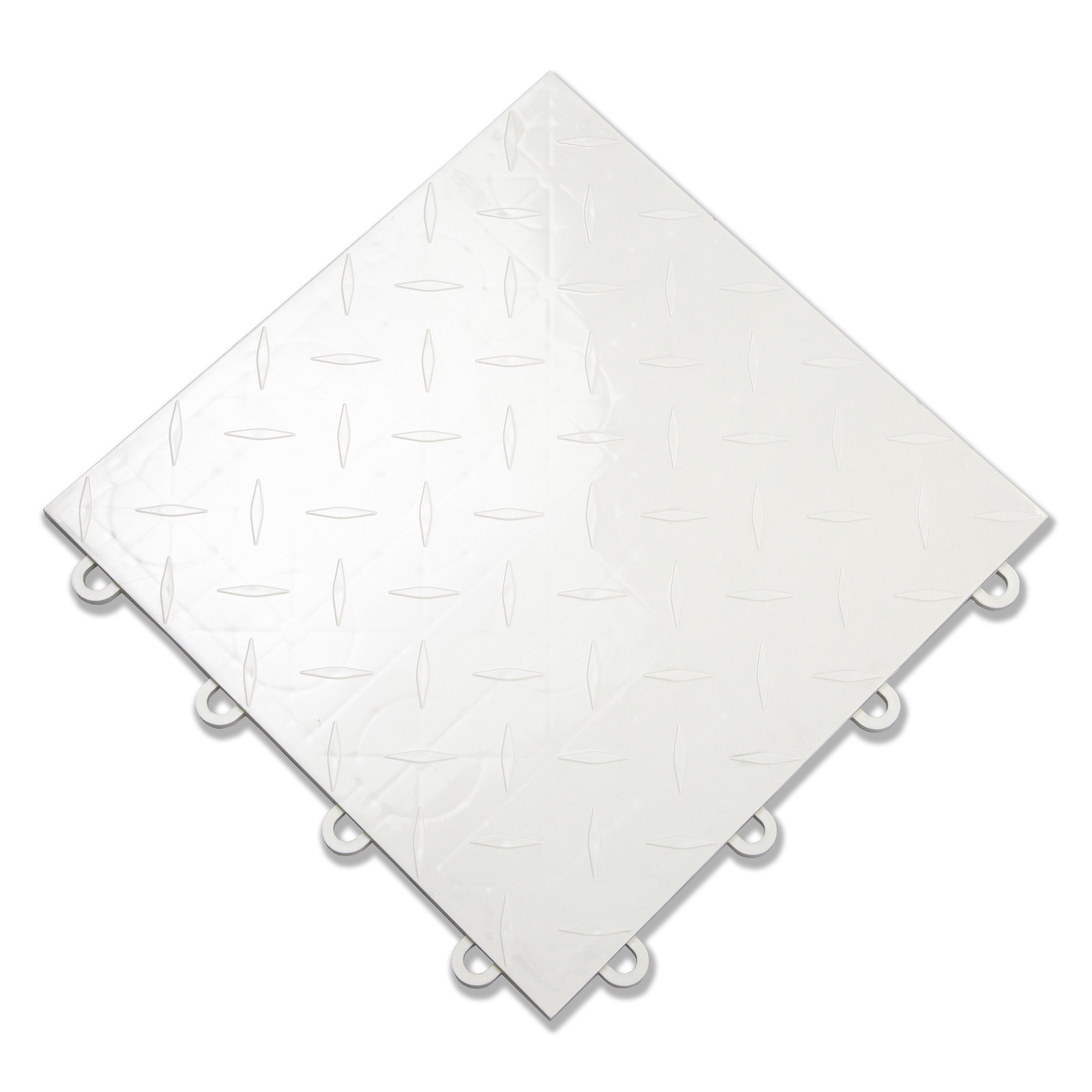 FlooringInc Diamond Nitro Mat Snap-Together 12" x 12" Garage Flooring ...