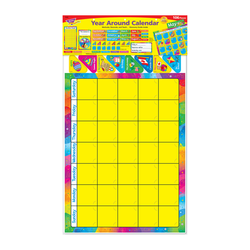 Trend Calendar Chart Set & Reviews | Wayfair