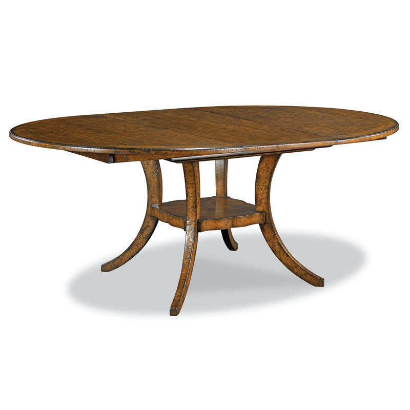 WoodbridgeFurniture Extendable Pedestal Dining Table | Wayfair