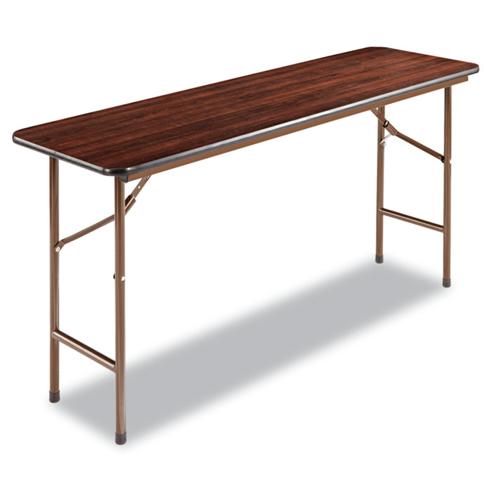 Alera Wood Rectangular Portable Folding Table & Reviews | Wayfair