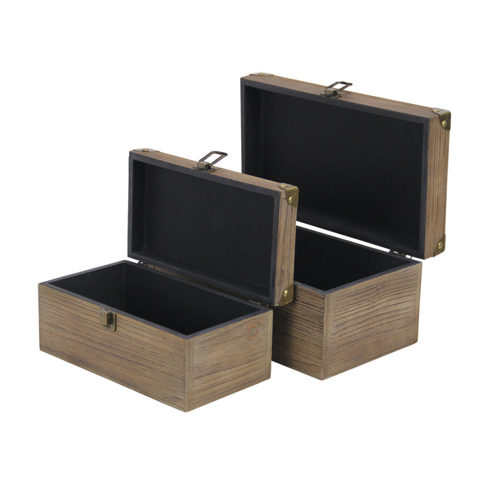 August Grove® 2 Piece Decorative Box Set & Reviews | Wayfair