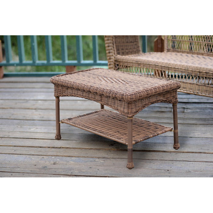 Rosecliff Heights Dane Wicker 2 - Person Outdoor Seating Group with ...