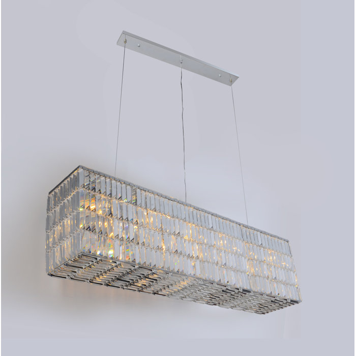 Mercer41 Blalock 6 - Light Dimmable Square / Rectangle Chandelier | Wayfair