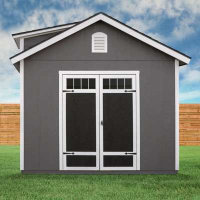 Handy Home Windemere 10 ft. W x 12 ft. D Storage Shed & Reviews | Wayfair