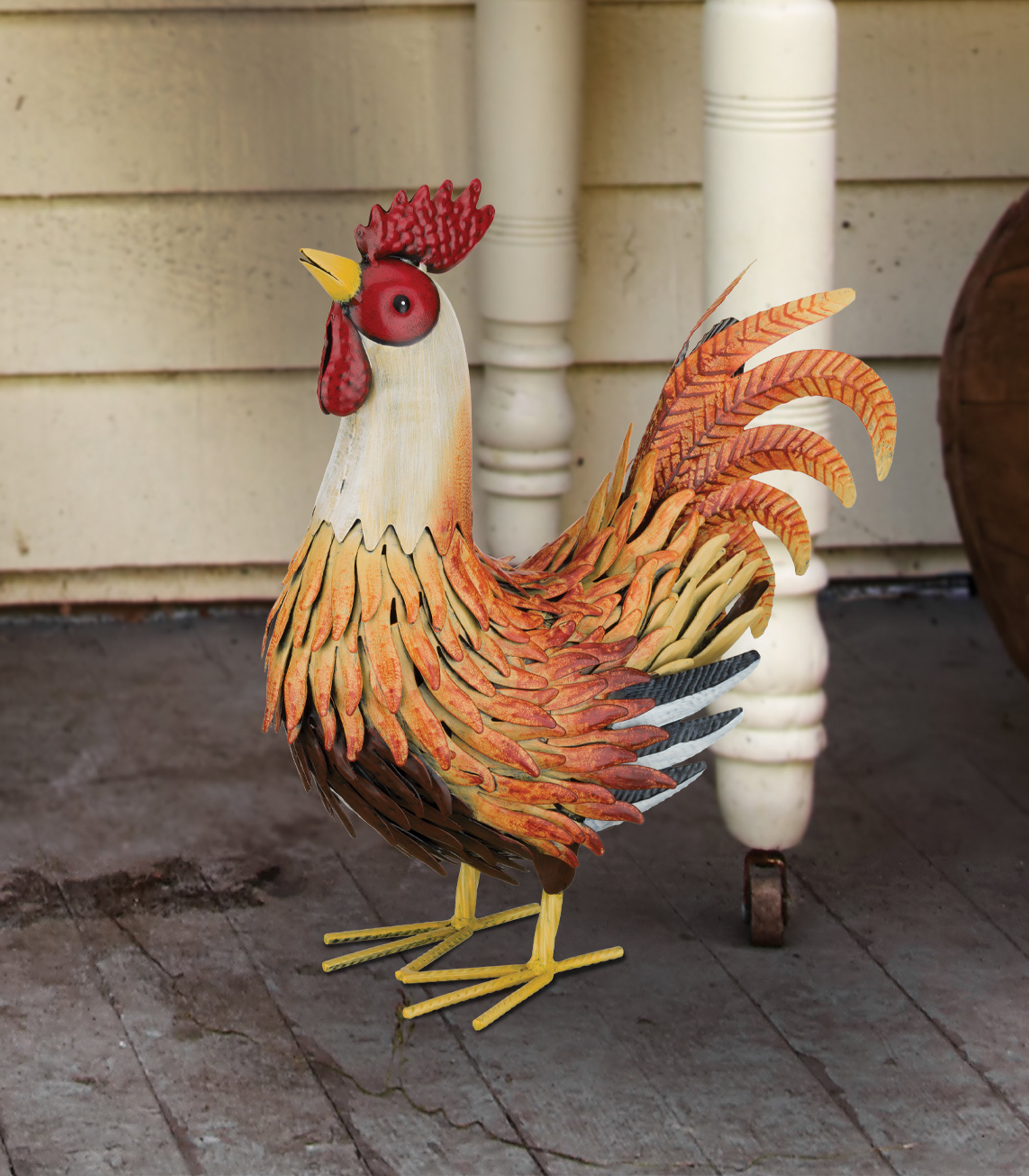 Regal Art & Gift Sunburst Rooster Decor SM | Wayfair