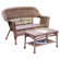 Rosecliff Heights Dane All Weather Wicker/Rattan 2 - Person Seating ...