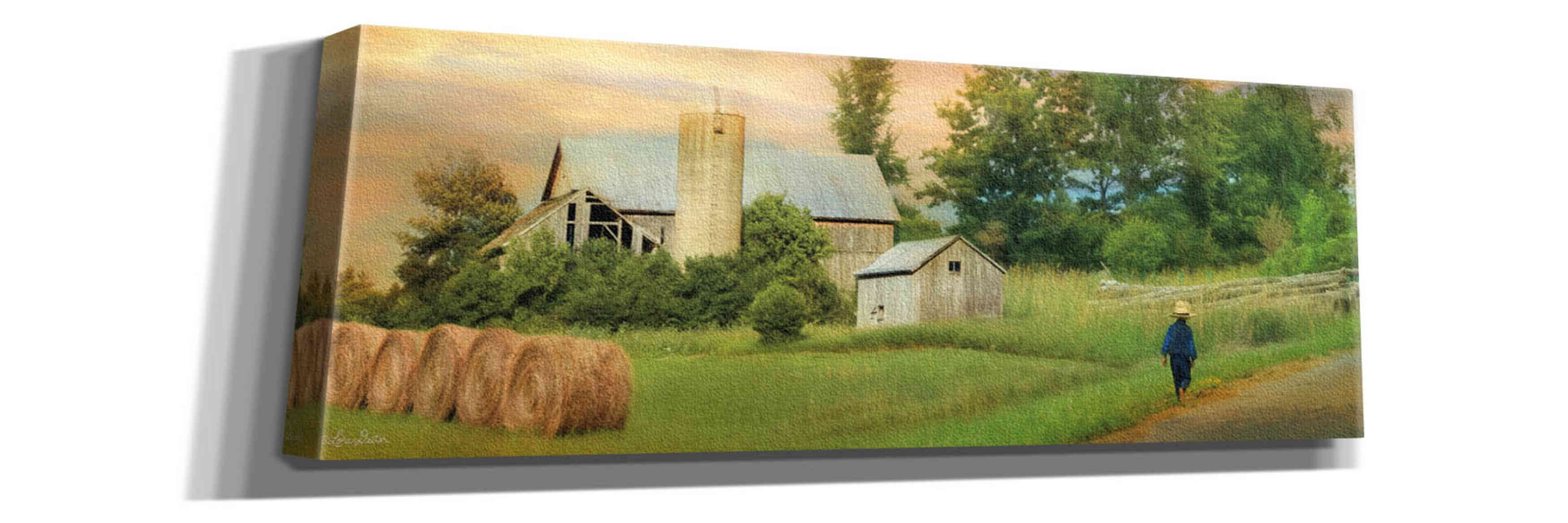 Gracie Oaks Epic Graffiti 'Amish Barefoot Farmer' By Lori Deit Amish ...