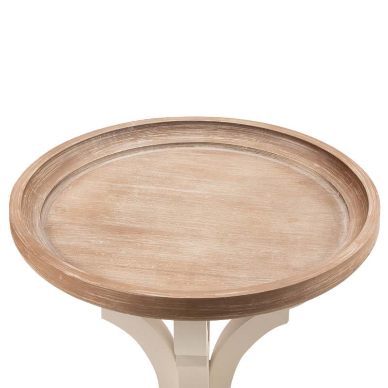 Ophelia & Co. Plaisance Rustic Farmhouse Cottage Core Accent End Table ...