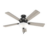 Wayfair | Matte Black Indoor Ceiling Fans You'll Love in 2023