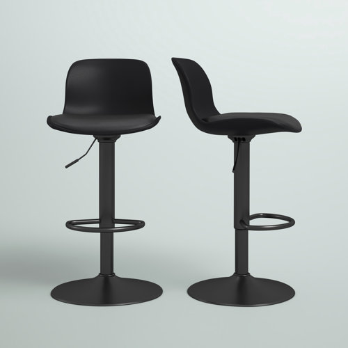 Zipcode Design™ Alabama Swivel Adjustable Height Bar Stool & Reviews ...