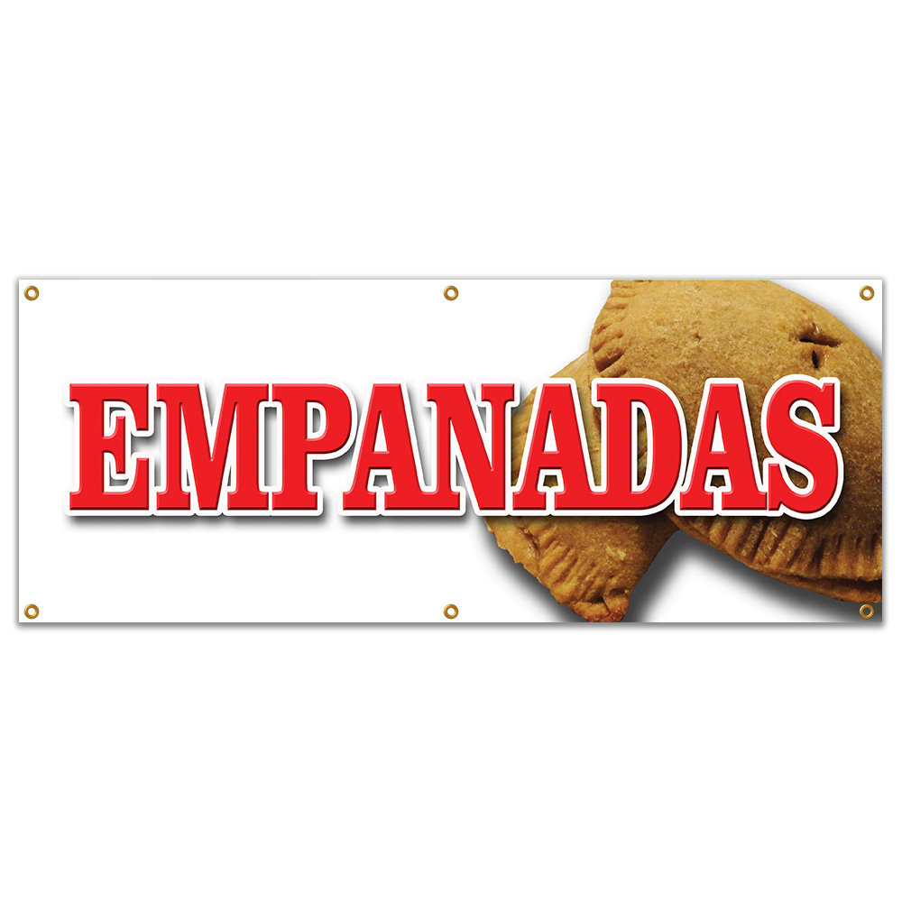 SignMission Empanadas Banner Sign | Wayfair
