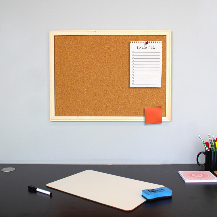 Flipside Products Wall Mounted Bulletin board | Wayfair
