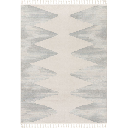 Well Woven Loop-De-Loop Zipped Grey/Ivory Rug & Reviews | Wayfair.co.uk