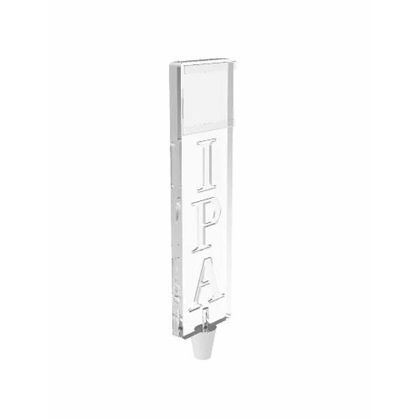 FixtureDisplays Generic IPA Clear Acrylic Plexiglass Beer Tap Handle ...