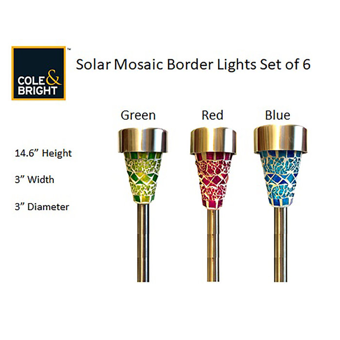 World Source Partners Solar Powered LED Pathway Light Pack & Reviews ...