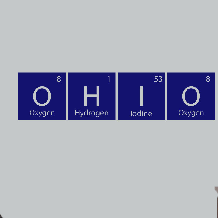 SweetumsWallDecals Ohio Periodic Table Wall Decal | Wayfair