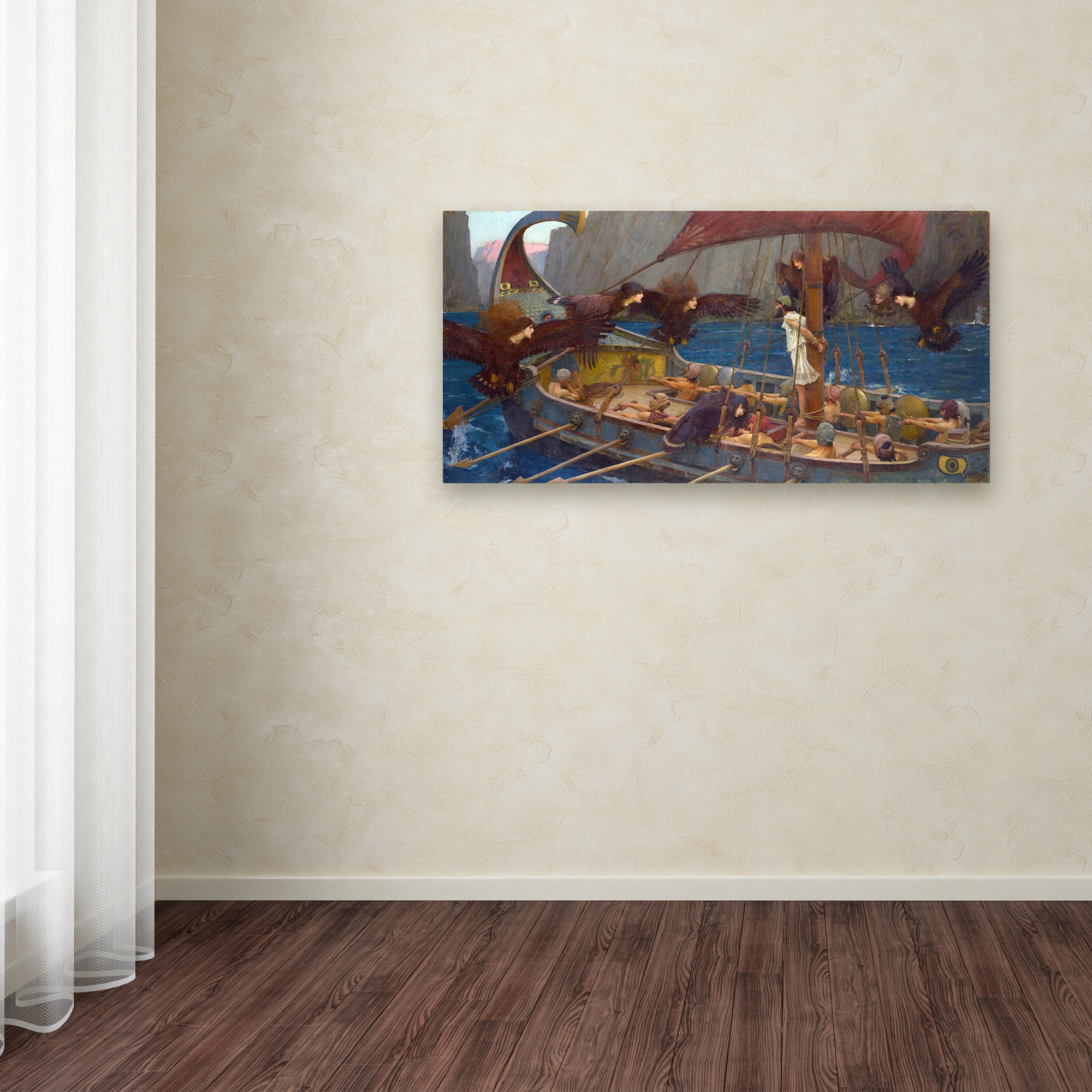 Vault W Artwork Ulysses And The Sirens by John William Waterhouse - Wrapped Canvas Print | Wayfair