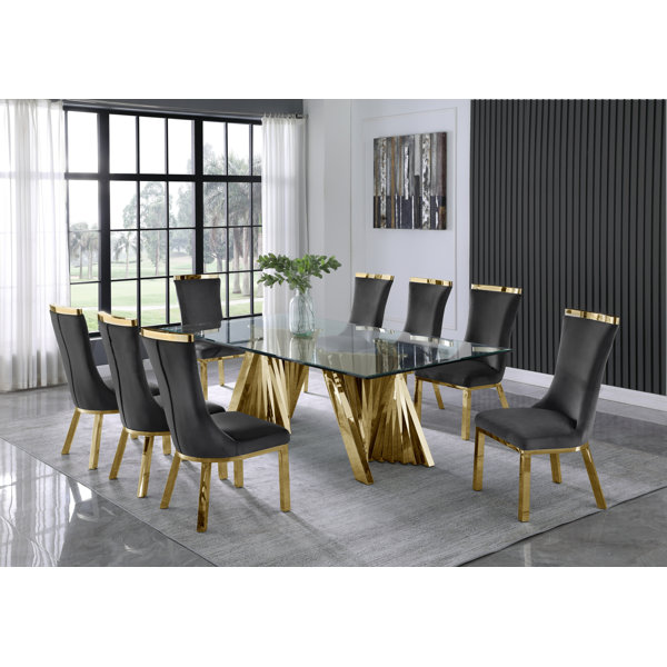 Best Quality Furniture 8 - Person Dining Set | Wayfair