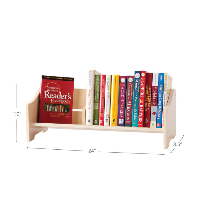 Guidecraft Tabletop Book Display Natural Wood & Reviews | Wayfair